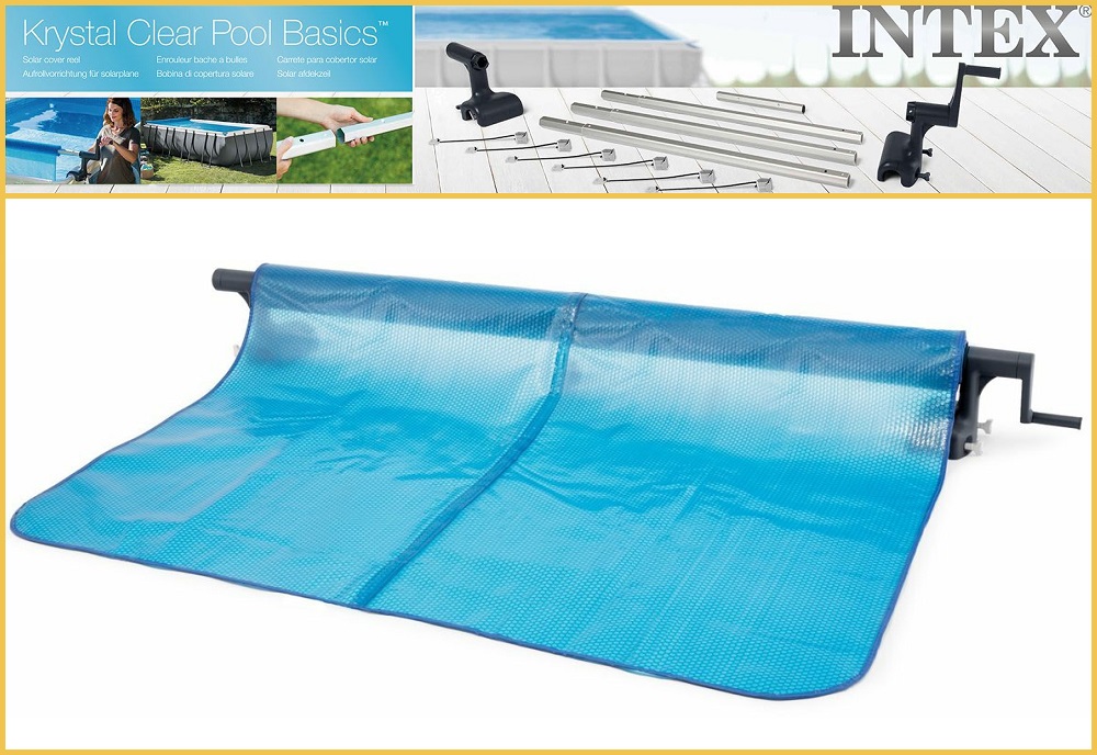 גלגלת INTEX לכיסוי סולארי, דגם 28051