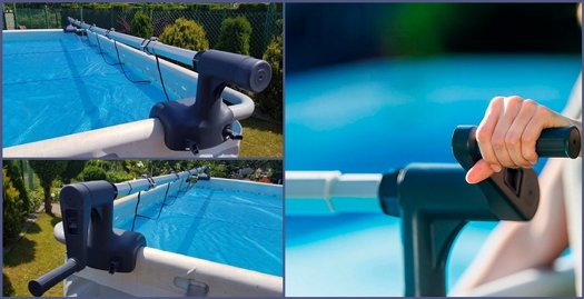 גלגלת INTEX לכיסוי סולארי, דגם 28051