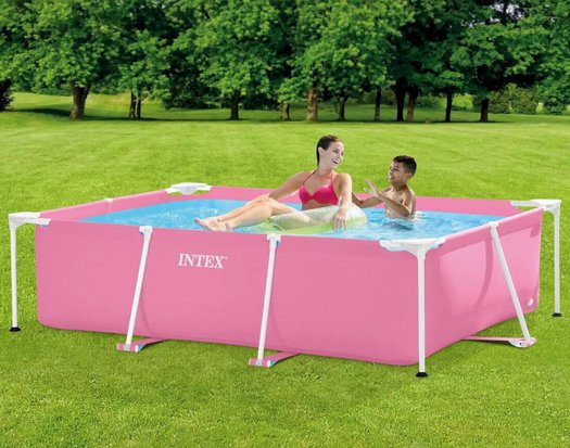 בריכה ביתית מלבנית 60*150*220 INTEX