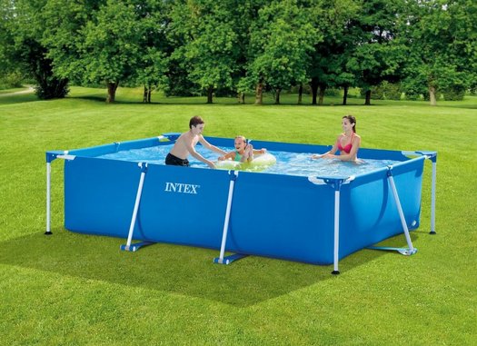 בריכה ביתית מלבנית 75*200*300 INTEX