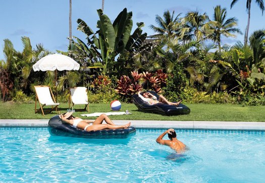 מזרון מתנפח צף / כורסה מתנפחת צפה נוחה במיוחד INTEX דגם 56875